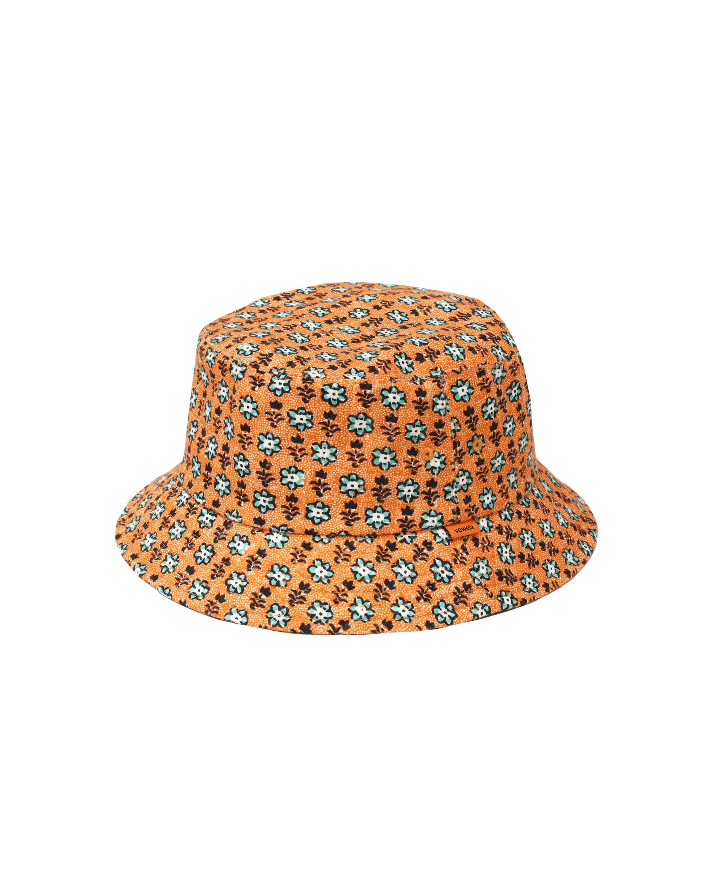 vowels | Floral Dobby Bucket Hat